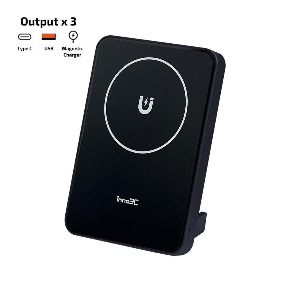 Magnetic Wireless Power Bank i-BM10 – inno3C